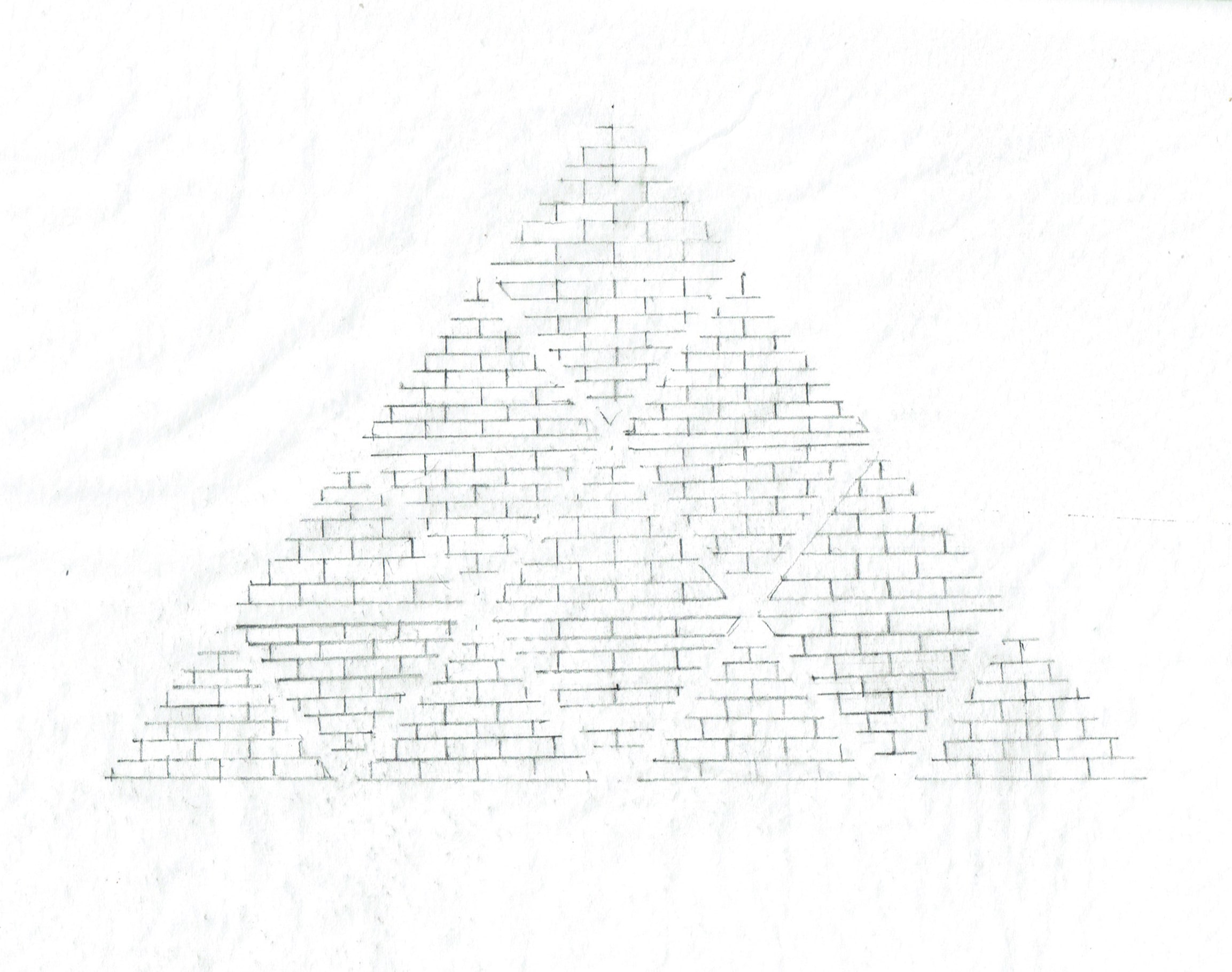 Prototypical Triangle: Berlin Church Roof Destroyed on April 3, 1945 ...